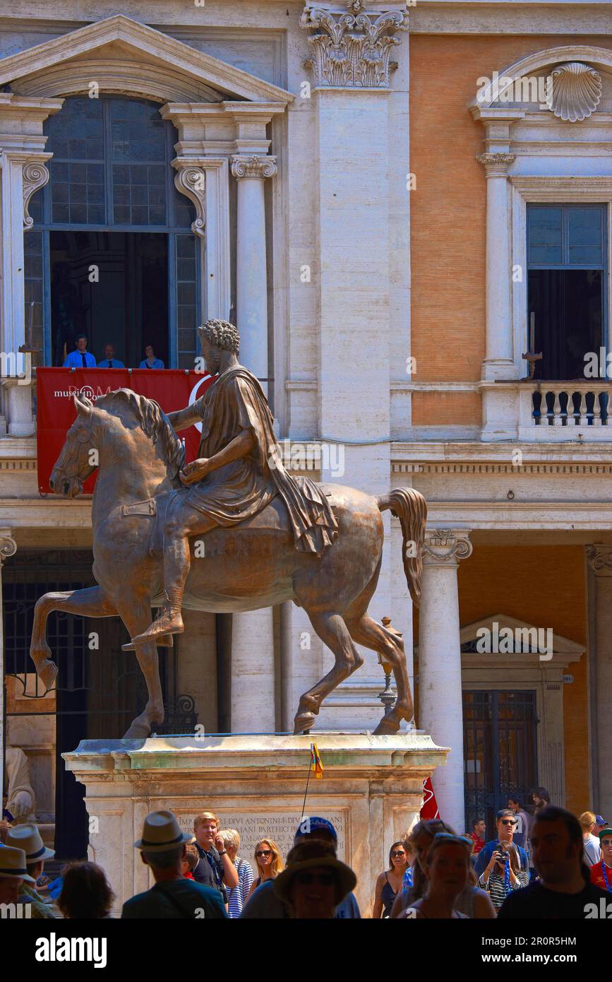 Capitoline hill, Campidoglio square, Piazza del Campidoglio, Capitol ...