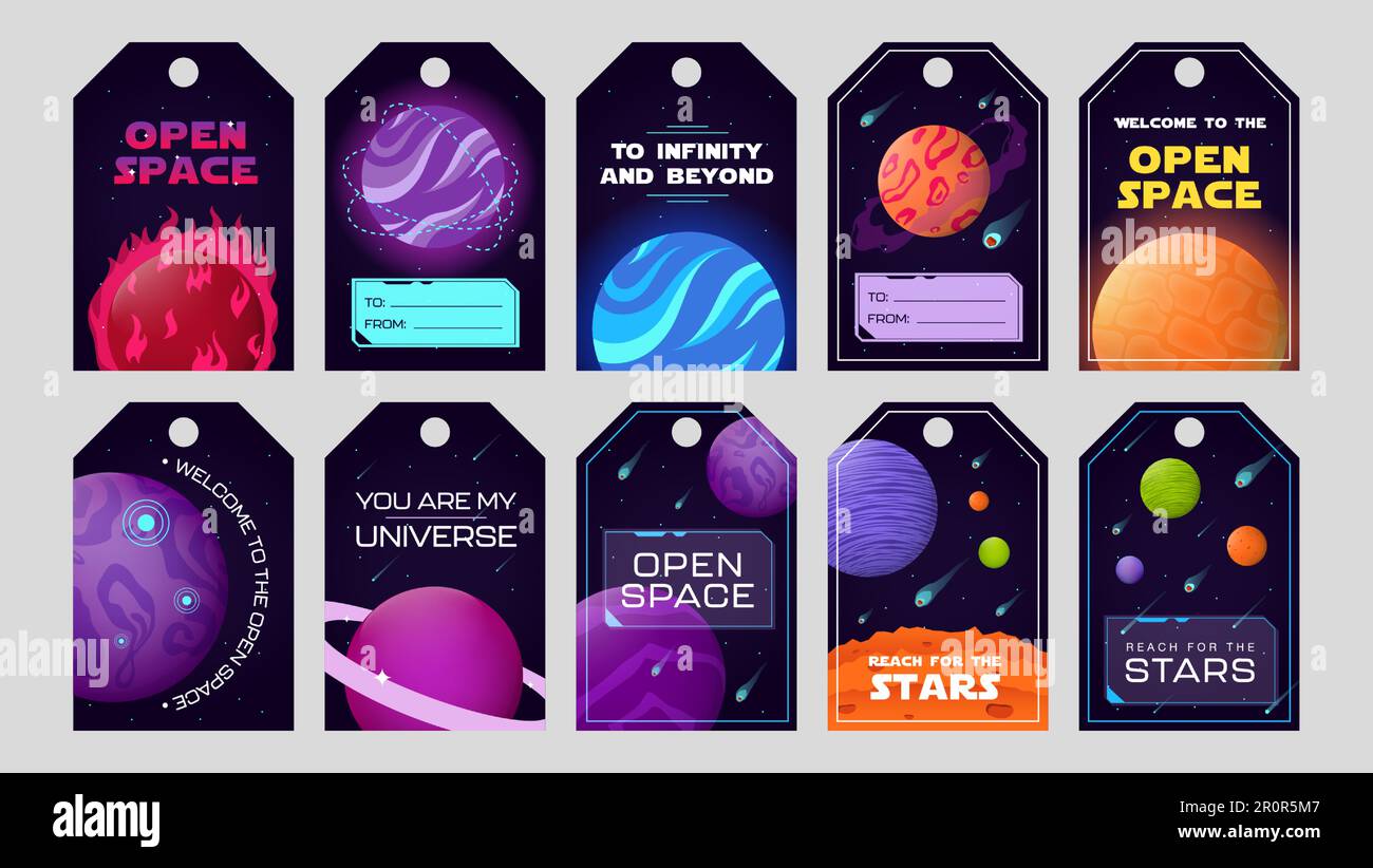 Open space tags set Stock Vector Image & Art - Alamy