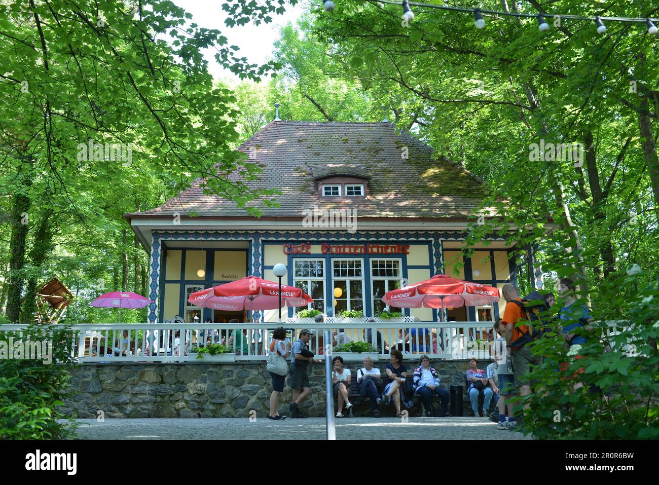 Grottenschaenke, Fairy Grottos, Saalfeld, Thuringia, Germany Stock ...