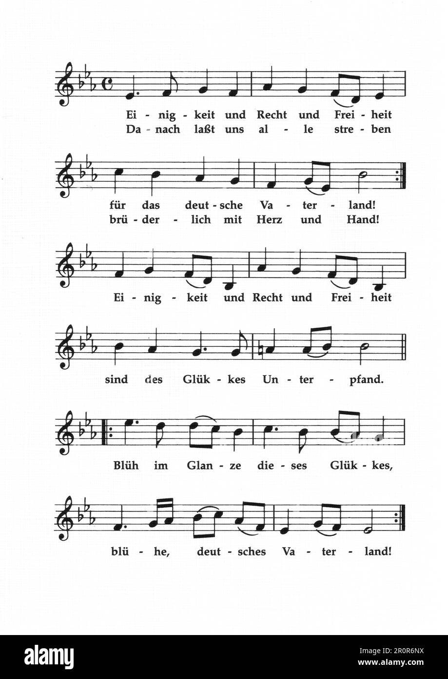 National anthem sheet music Cut Out Stock Images & Pictures - Alamy