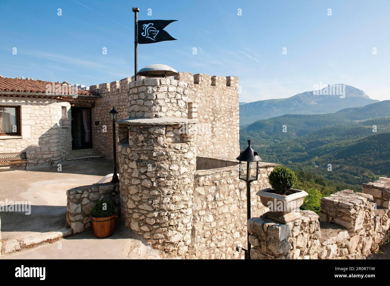 Chateau de Trigance, Europe, Medieval-style hotel, Gorges du Verdon ...