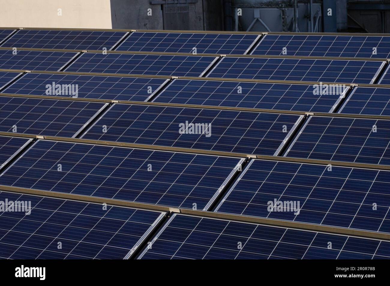 Solar panels, close-up. Alternative energy, green energy. Ecology ...