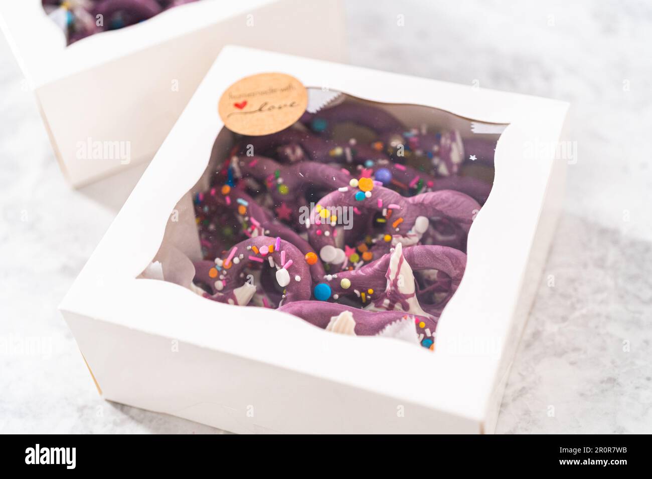 Mermaid pretzel twists Stock Photo - Alamy