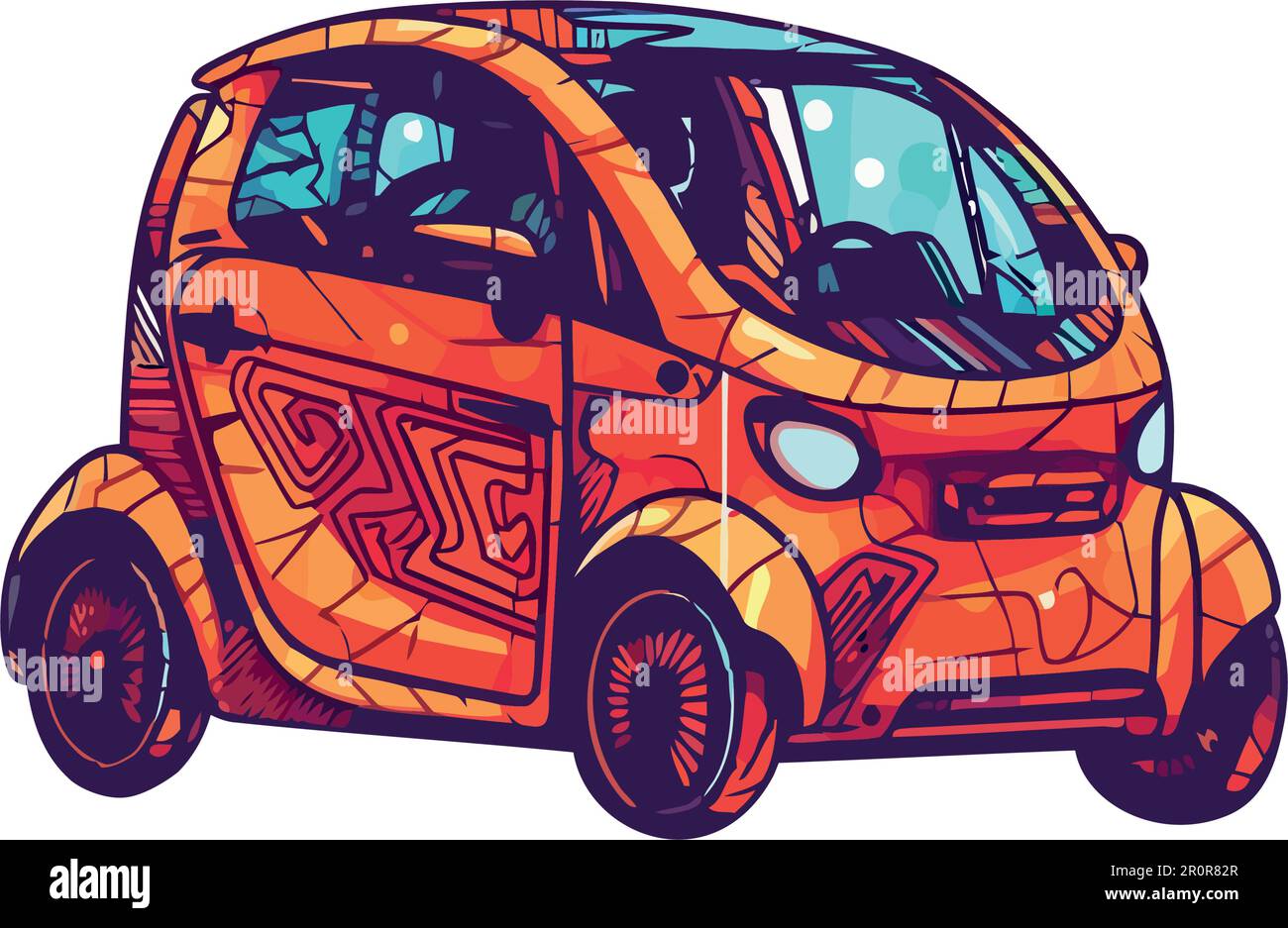 Old new mini Stock Vector Images - Alamy