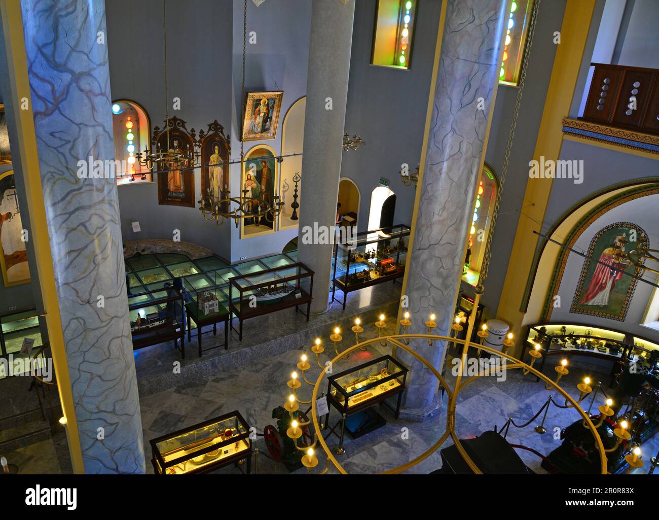 Located on Turkey's Cunda Island, Taksiyarhis Church is a place visited ...