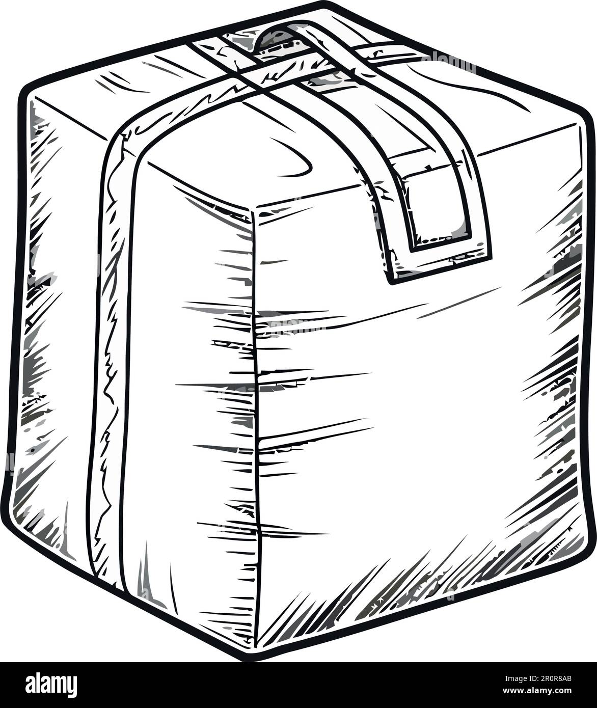 sketch of package in vector style Stock Vector Image & Art - Alamy