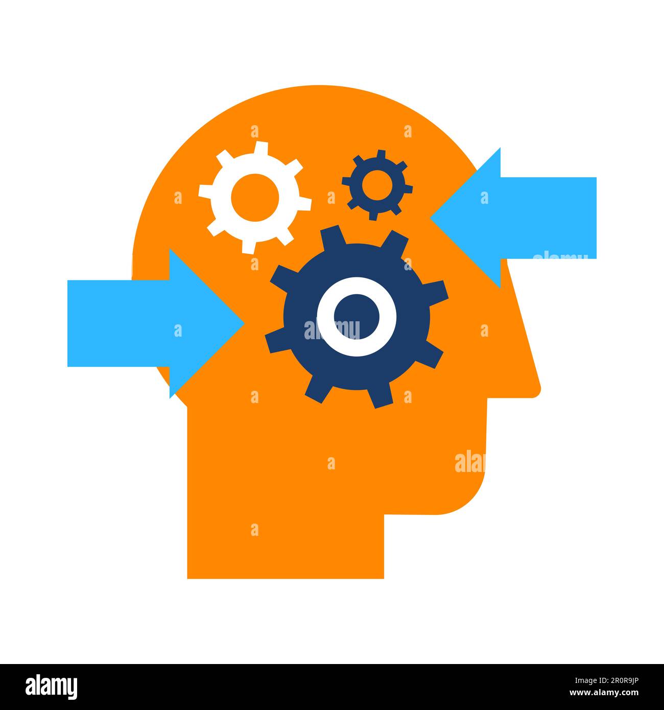 Decision making and problem analysis flat vector icon. Resolution ...