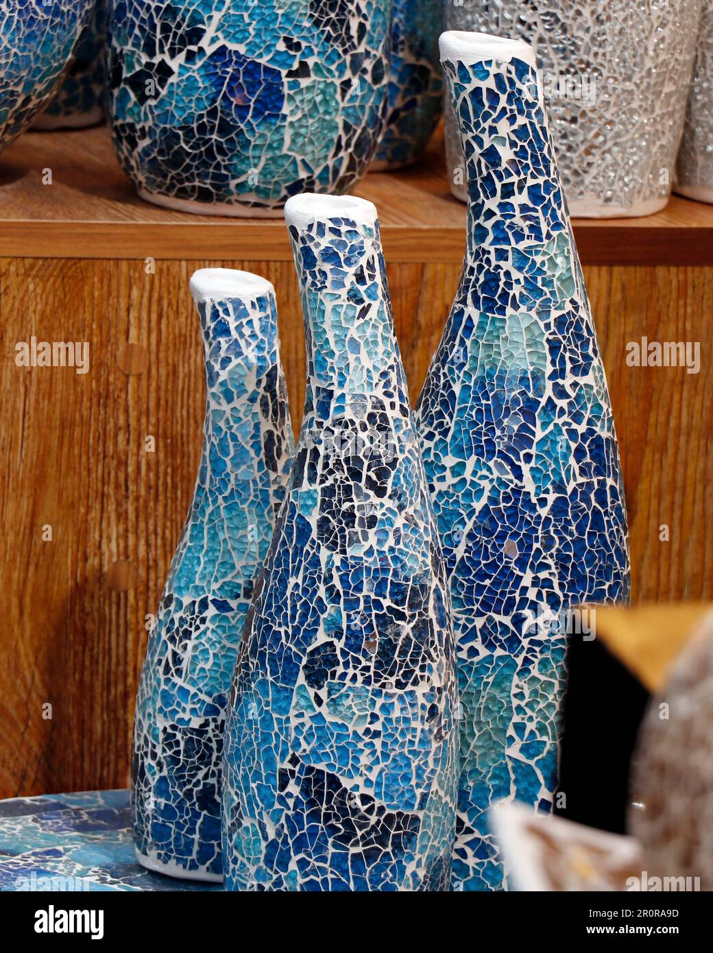 modern designed arabic middle eastern colorful clay pottery displays in ...