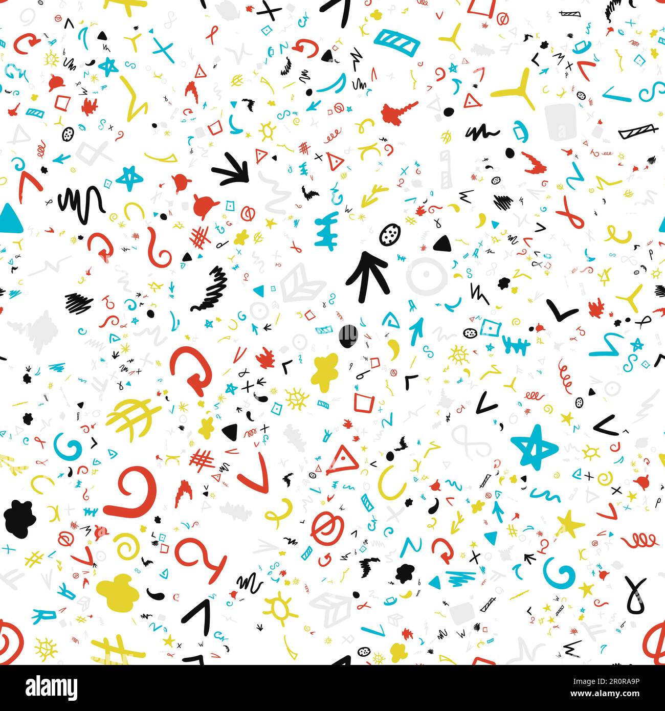 Color smears hand drawn set. Colorific signs collection. Abstract ...