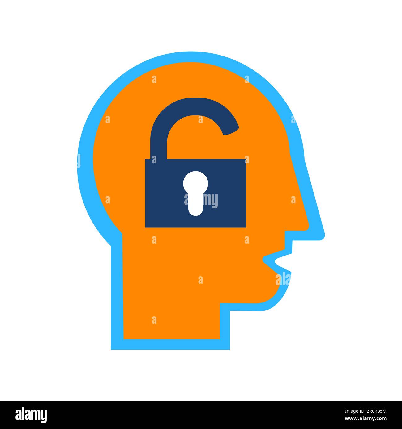 Extrovert mindset, human temperament flat vector icon. Outgoing ...