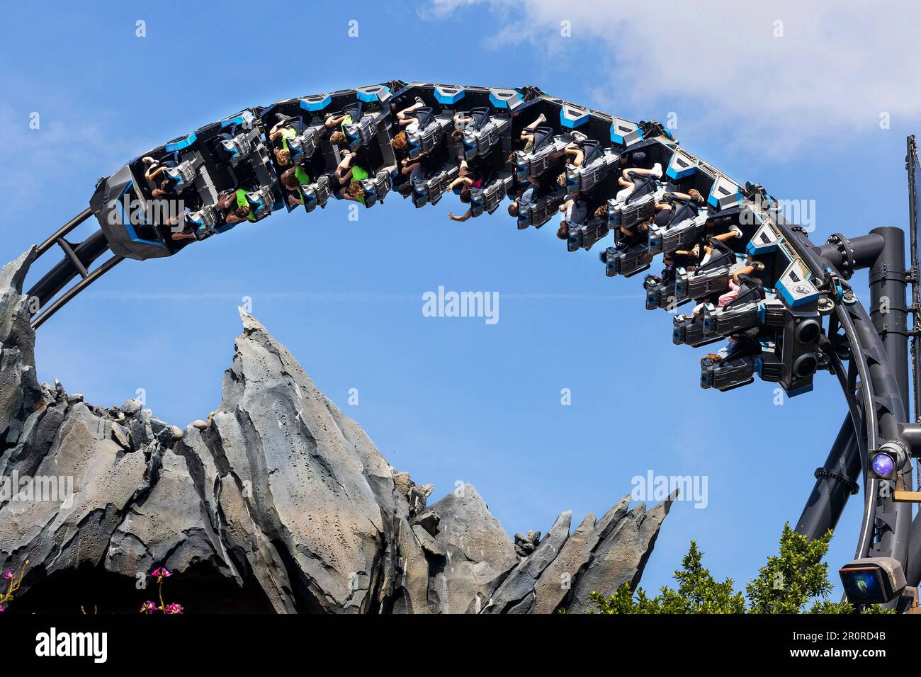 The death-defying Jurassic World VelociCoaster at Universal Studios ...