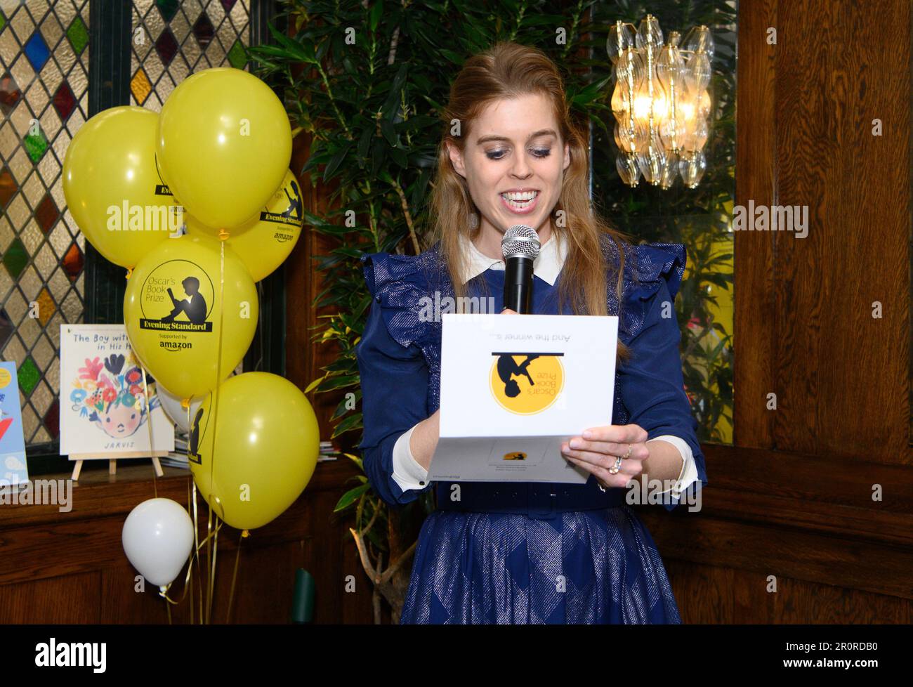 EDITORIAL USE ONLY Princess Beatrice attends the tenth annual Oscar's ...