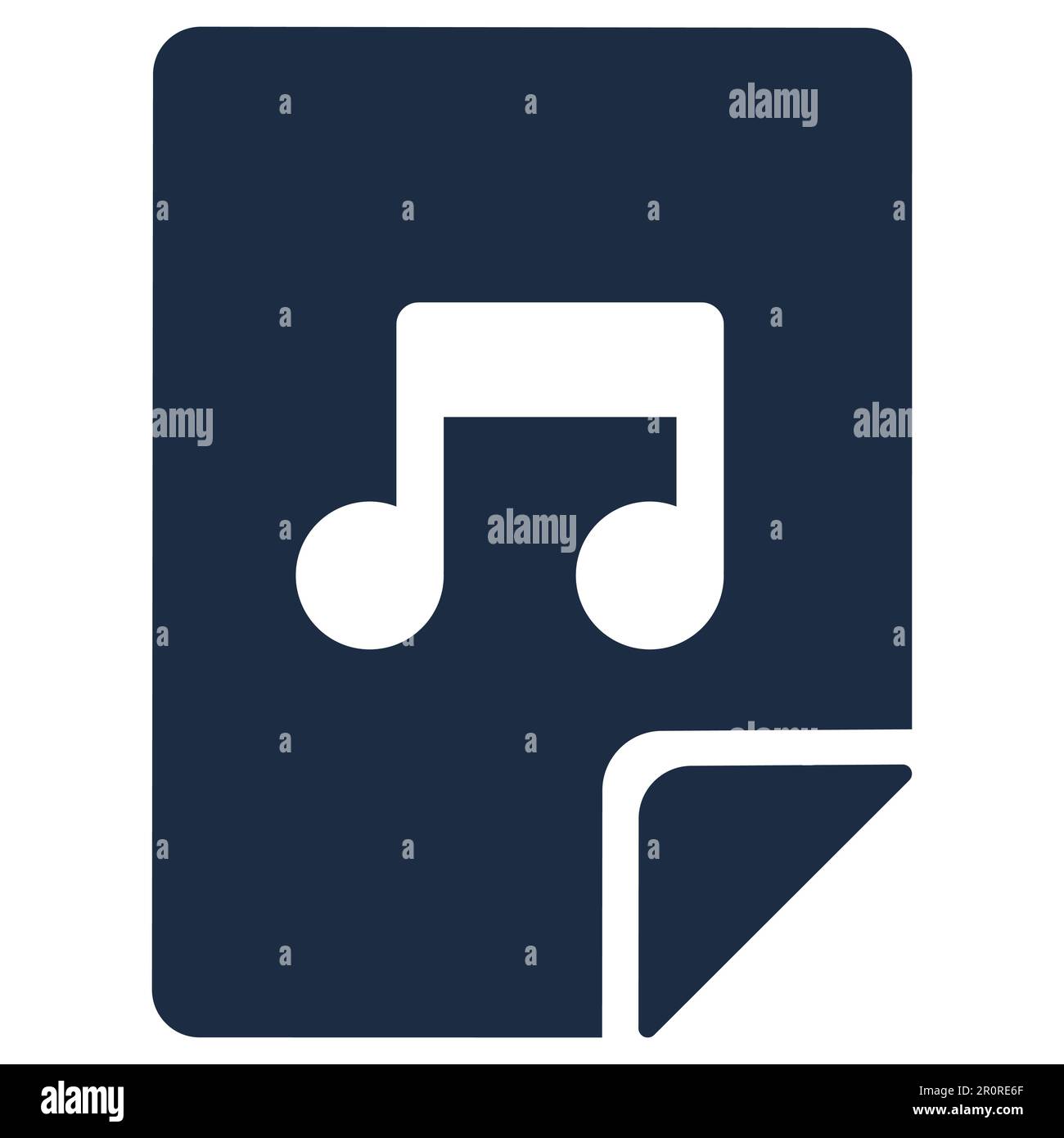 Melody symbol hi-res stock photography and images - Alamy