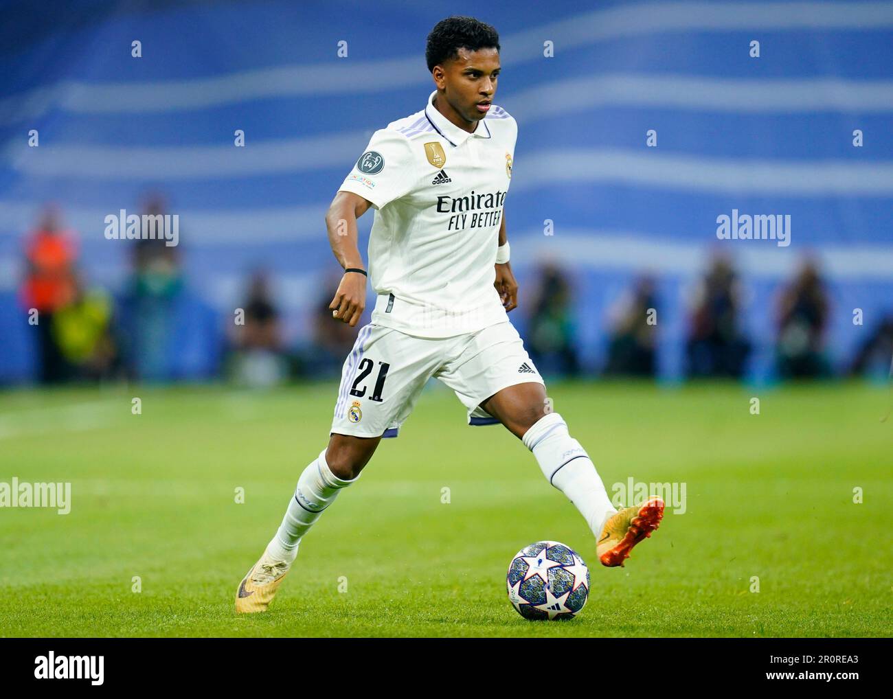 Rodrygo Goes of Real Madrid during the La Liga match between Real ...