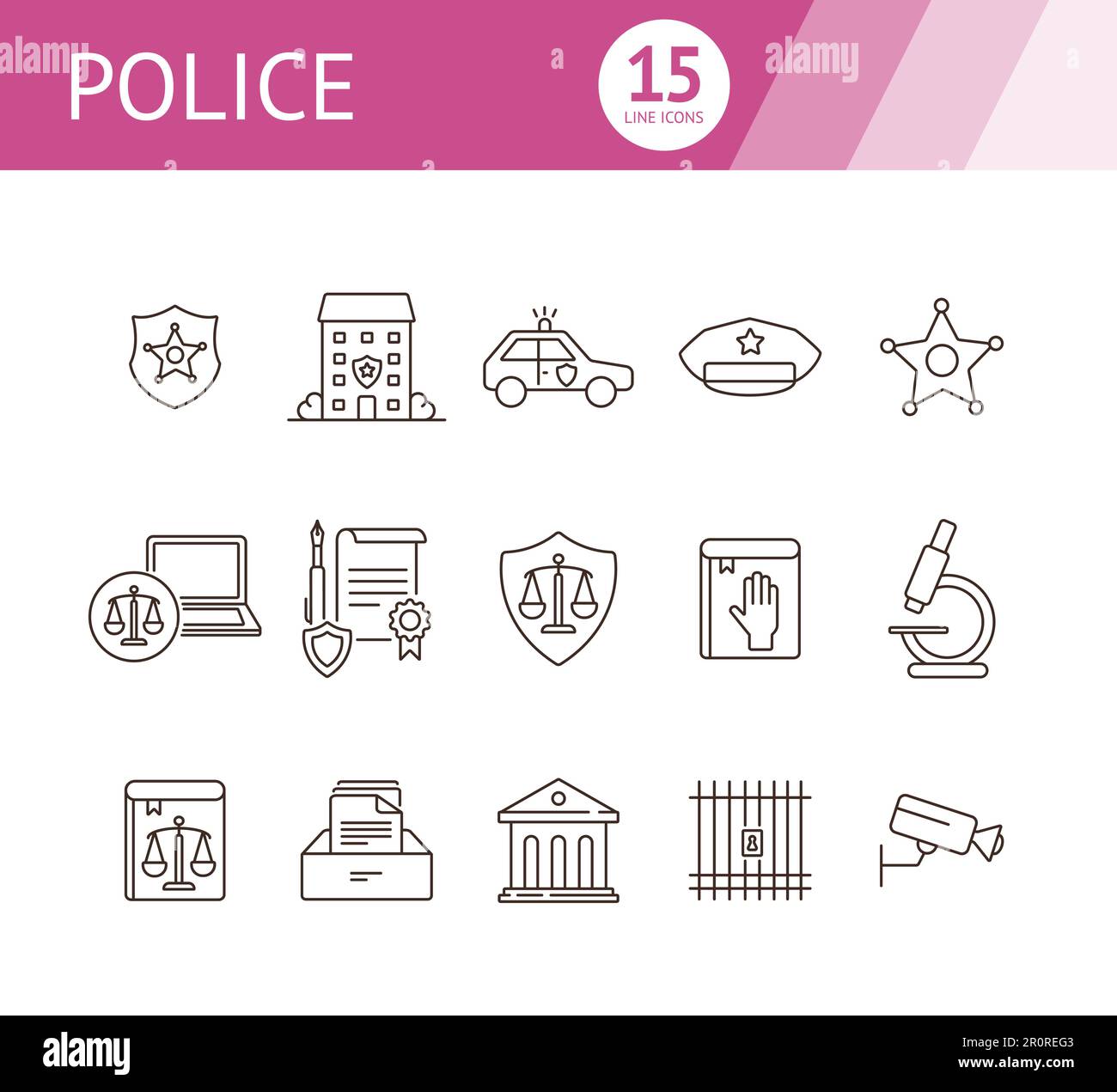 Surveillance courthouse police hi-res stock photography and images - Alamy