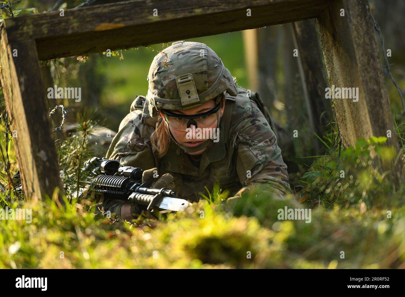 Grafenwoehr, Germany. 5th May, 2023. U.S. Army Capt. Anna Kretzer ...