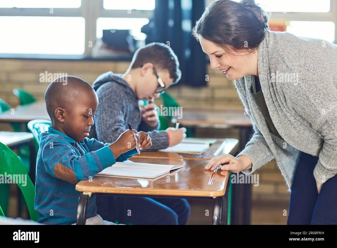 You doing a great job, keep it up. elementary school kids being taught ...