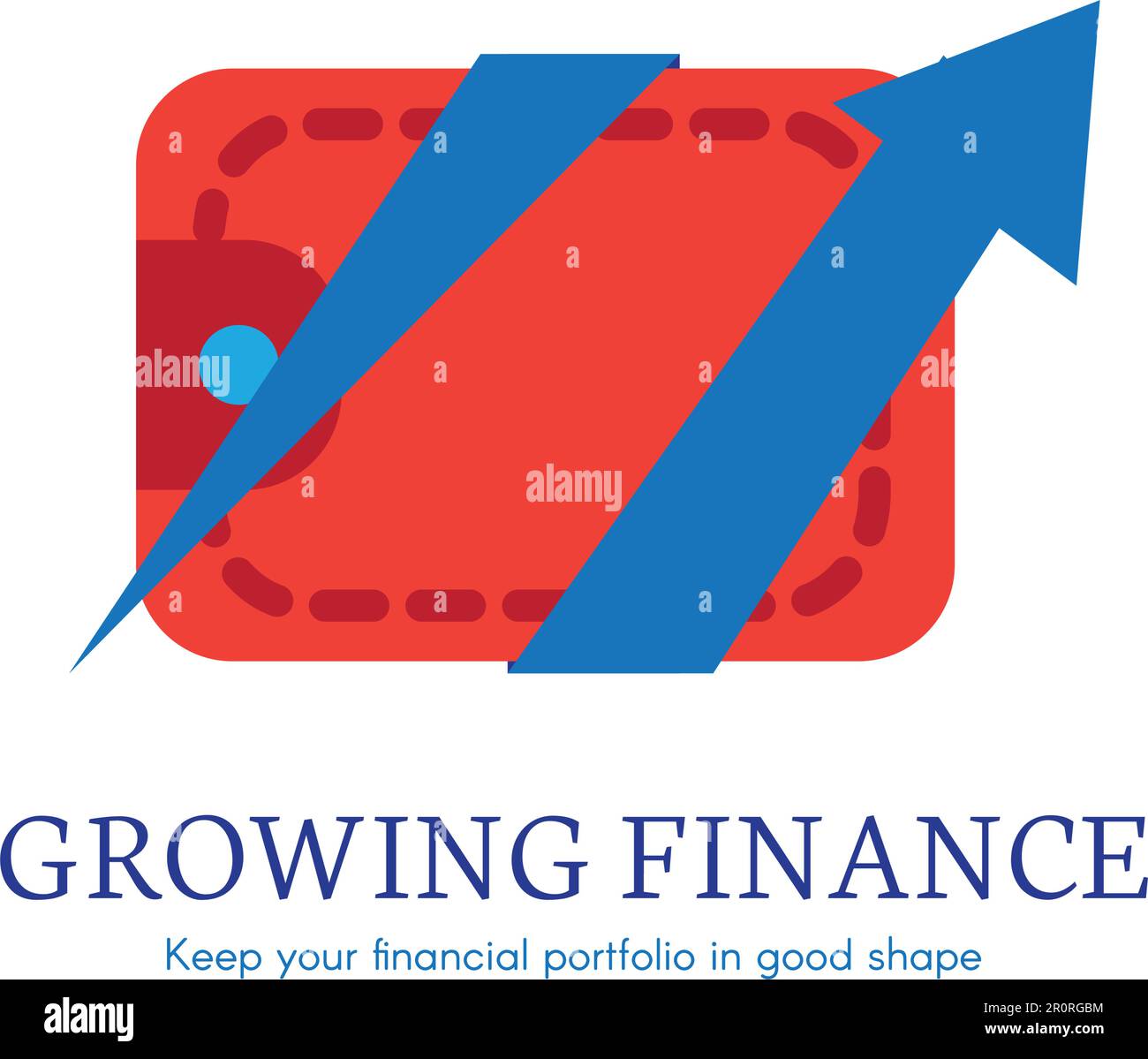 Growing finance flat gradient icon. Payment, purchase transaction logo ...