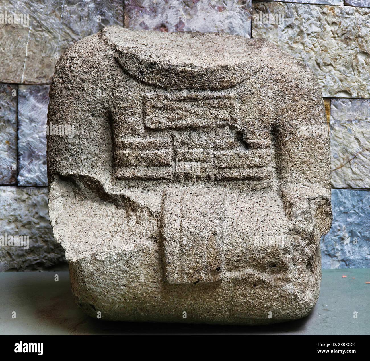 Stone statue from the ancient and mysterious city of Teotihuacán ...