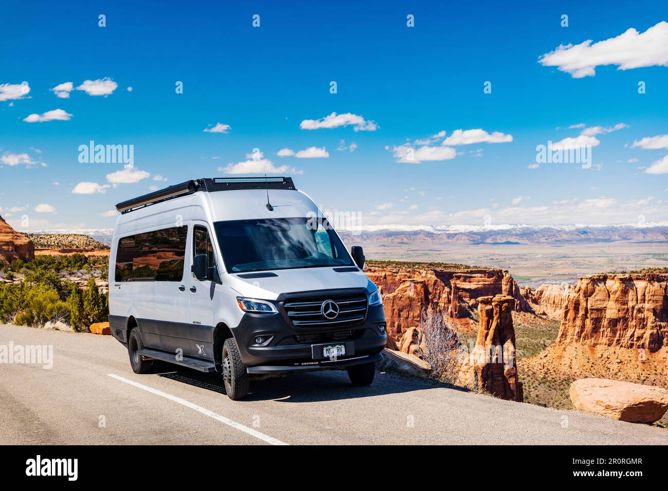 Airstream Interstate 24X 4WD; campervan; Colorado National Monument ...