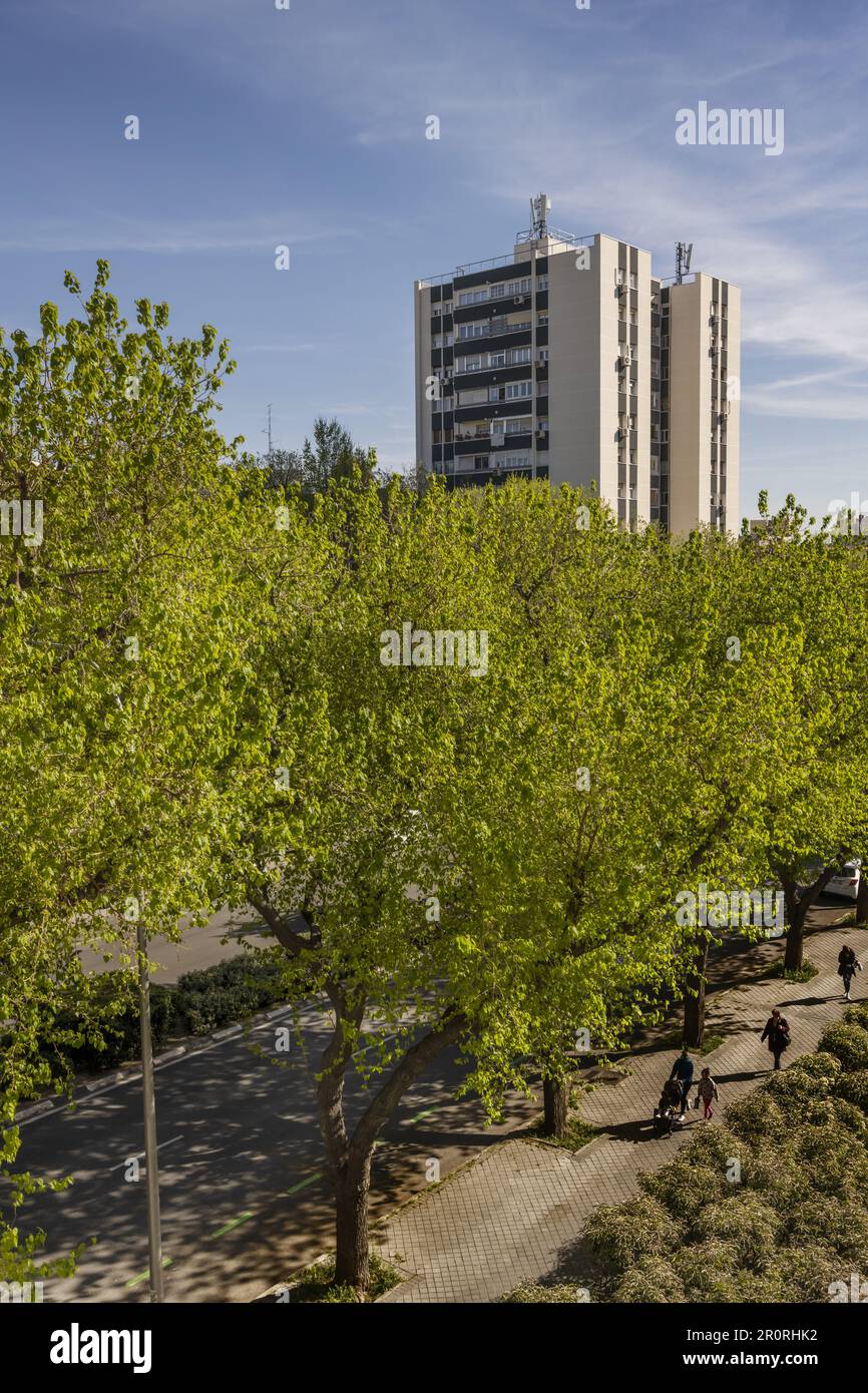 Landscaped street hi-res stock photography and images - Alamy