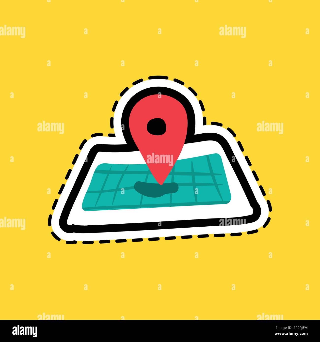 Handdrawn map hi-res stock photography and images - Alamy