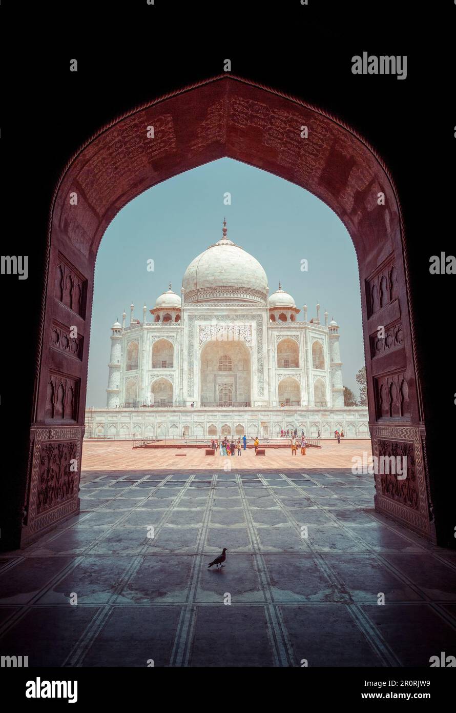 The most beautiful photo of Taj Mahal, Agra, India Stock Photo - Alamy