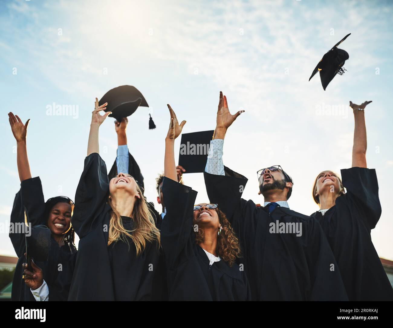 Group female college students cheering hi-res stock photography and ...