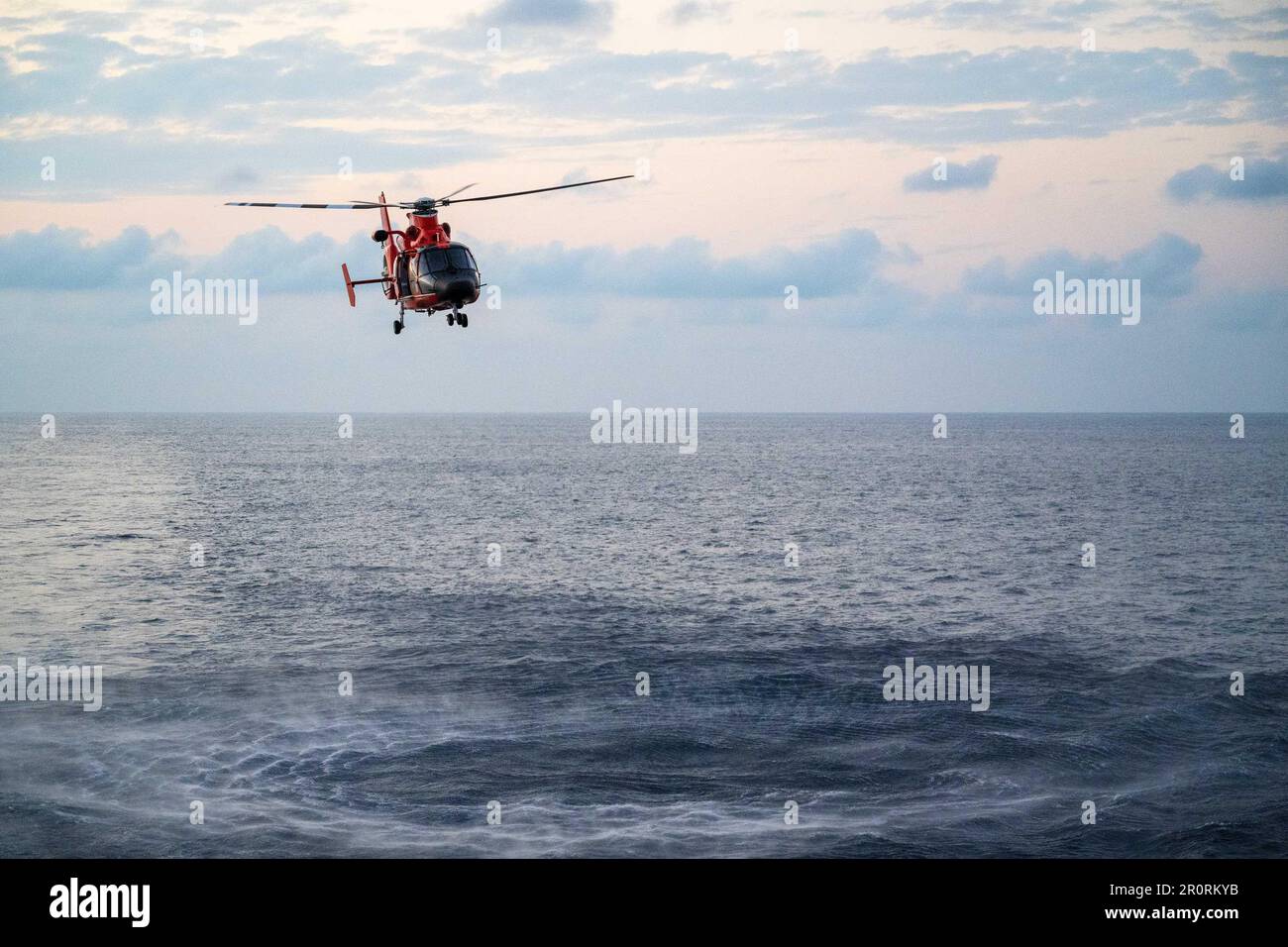 Helicopter Interdiction Tactical Squadron (HITRON) fly alongside the U ...