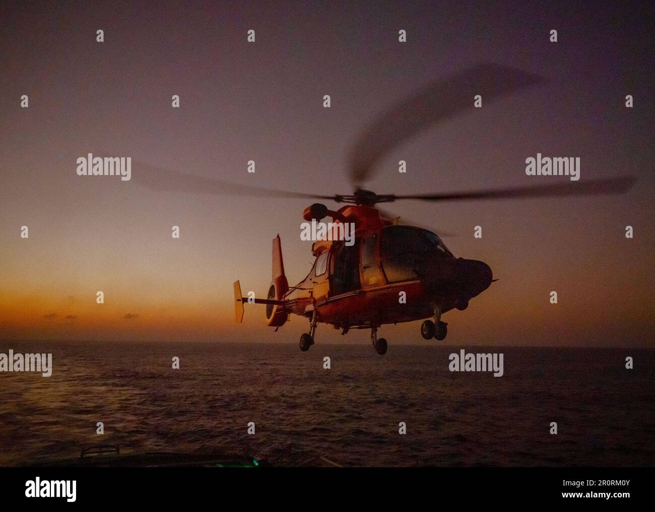 Helicopter Interdiction Tactial Squadron (HITRON) flight crew depart ...