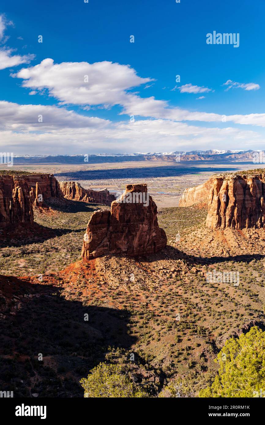 Monument Canyon; Colorado National Monument; Fruita; Colorado; USA ...