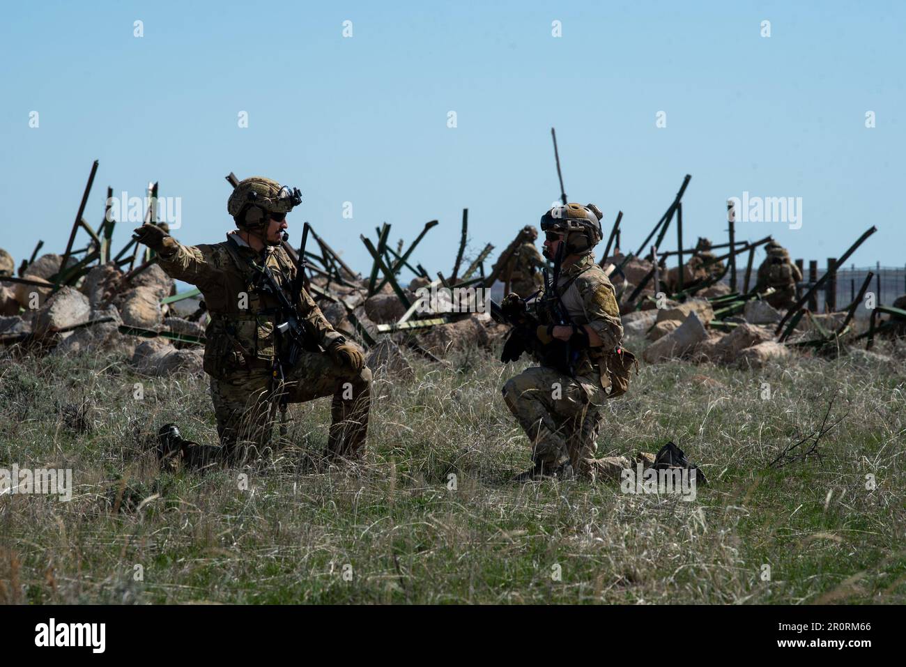 Airmen with the Kentucky Air National Guard’s 123rd Special Tactics ...