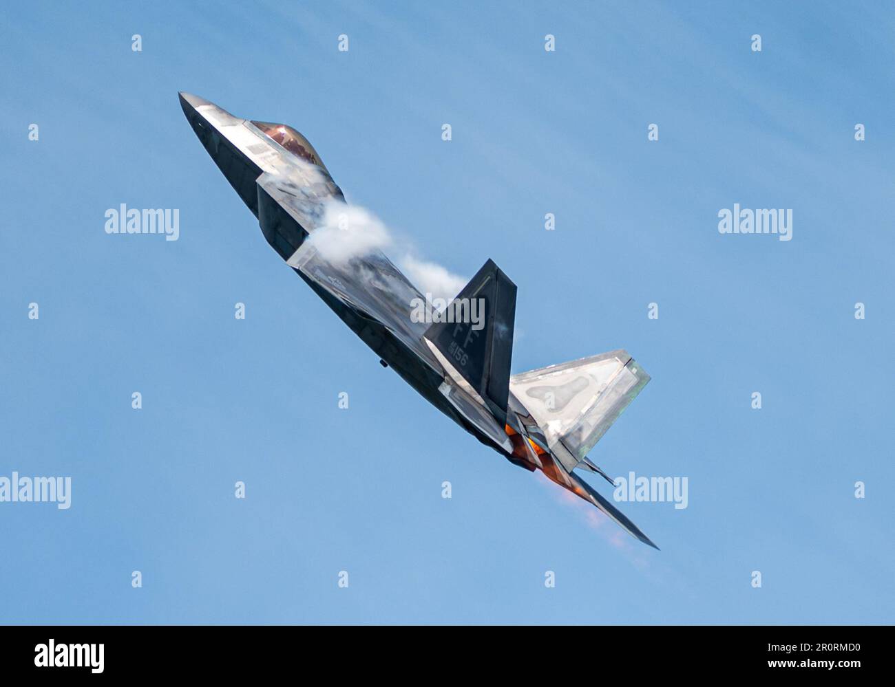 U.S. Air Force Capt. Samuel “RaZZ” Larson, F-22 Raptor Demonstration ...