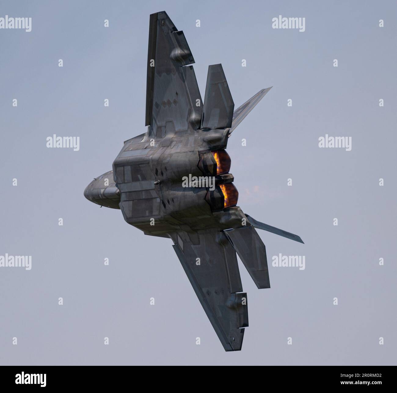 U.S. Air Force Capt. Samuel “RaZZ” Larson, F-22 Raptor Demonstration ...