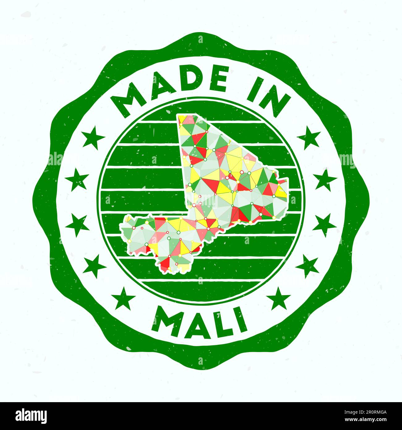 Mali badge Stock Vector Images - Alamy