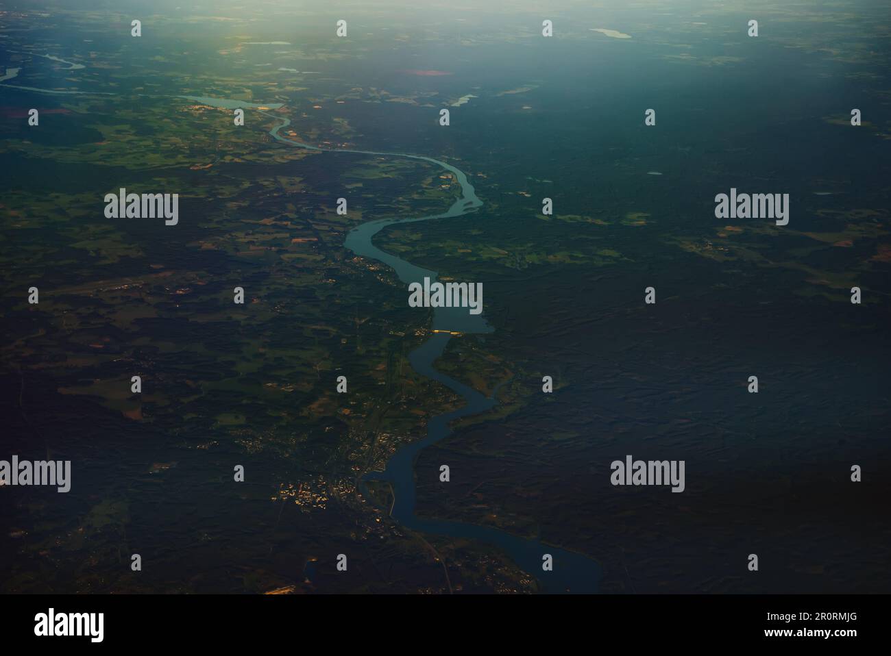 Western Dvina River Map
