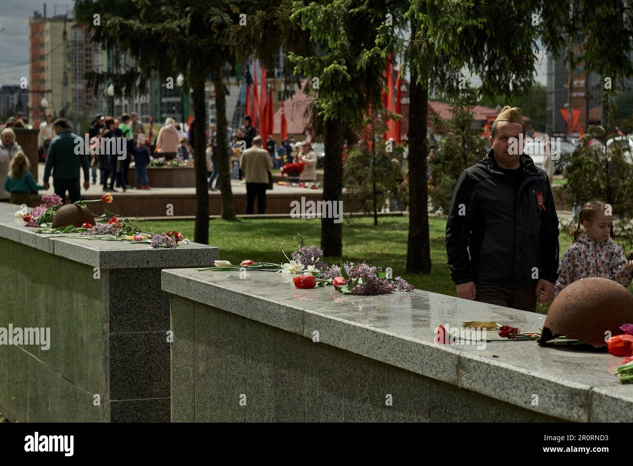 Stones of the mass graves of the defenders of the Soviet Motherland ...