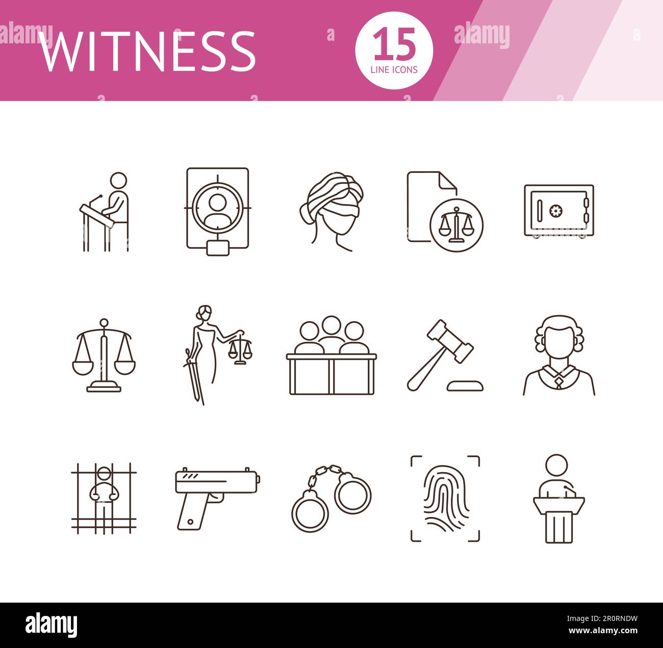 Prison bench Stock Vector Images - Alamy