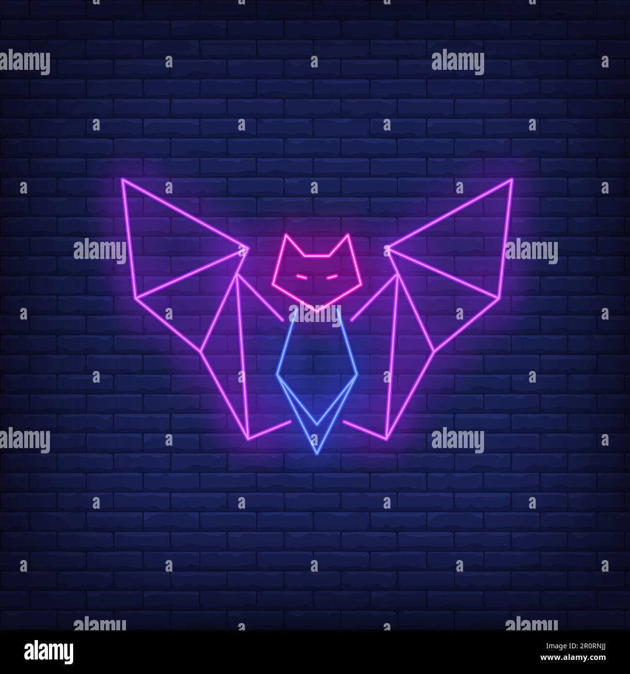 Vampire bat sign hi-res stock photography and images - Alamy