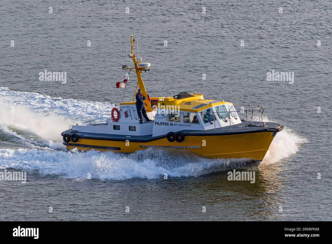 Pilot Boat, Port of Ensenada, Baja California, Mexico Stock Photo - Alamy
