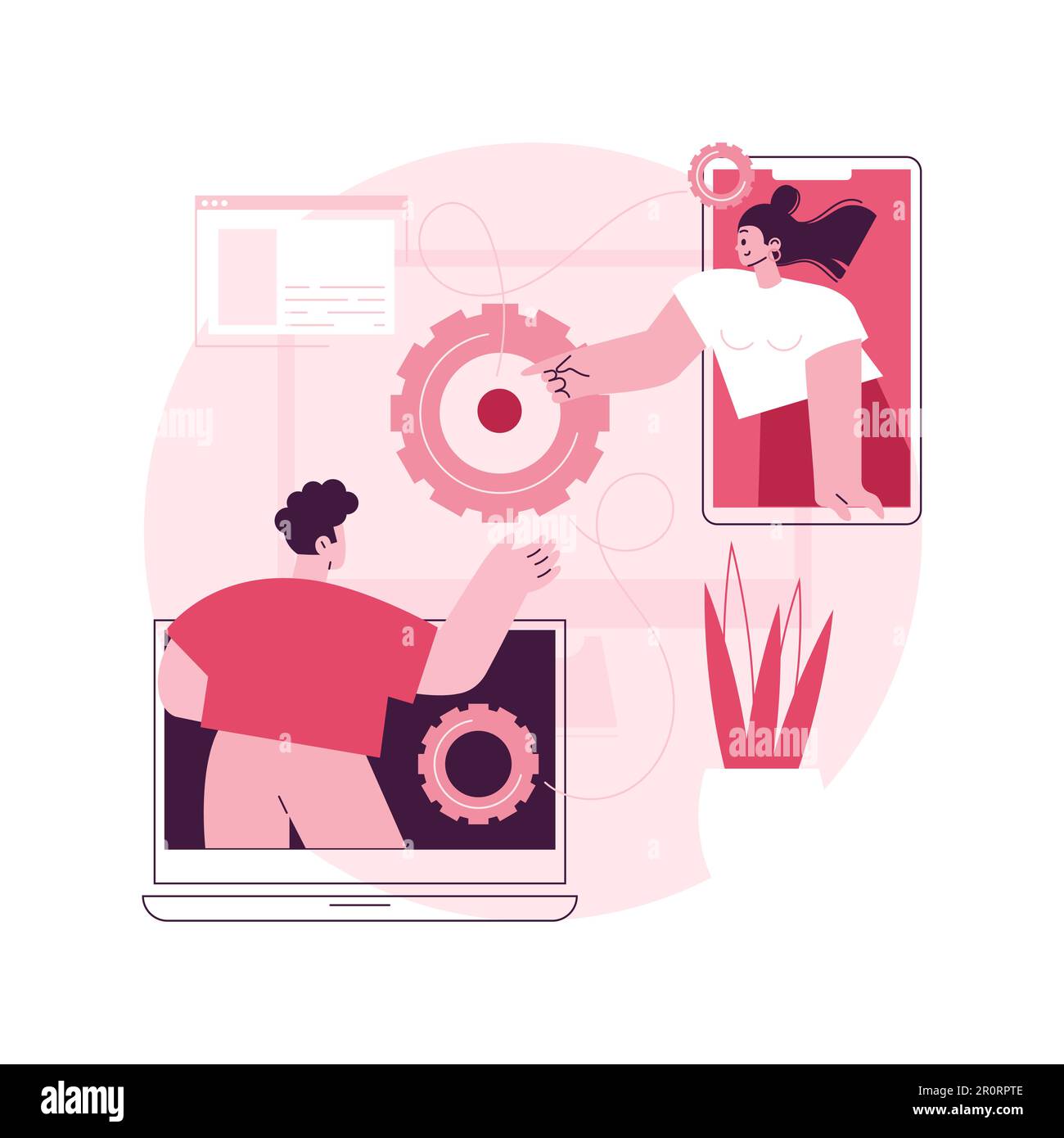 Java story Stock Vector Images - Alamy