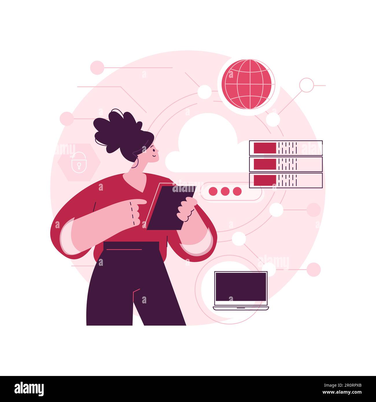 Big data architecture abstract concept vector illustration. Database ... Big data architecture abstract concept vector illustration. Database ...