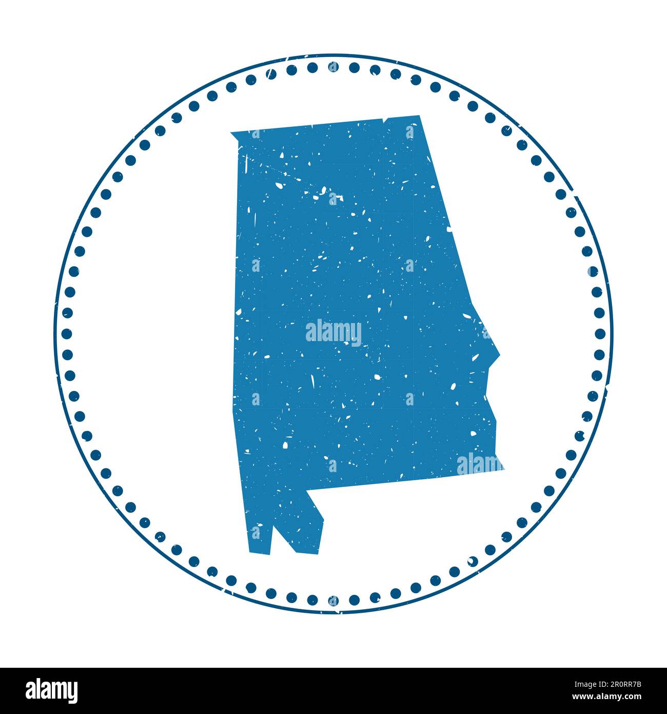 Alabama sticker. Travel rubber stamp with map of US state, vector ...