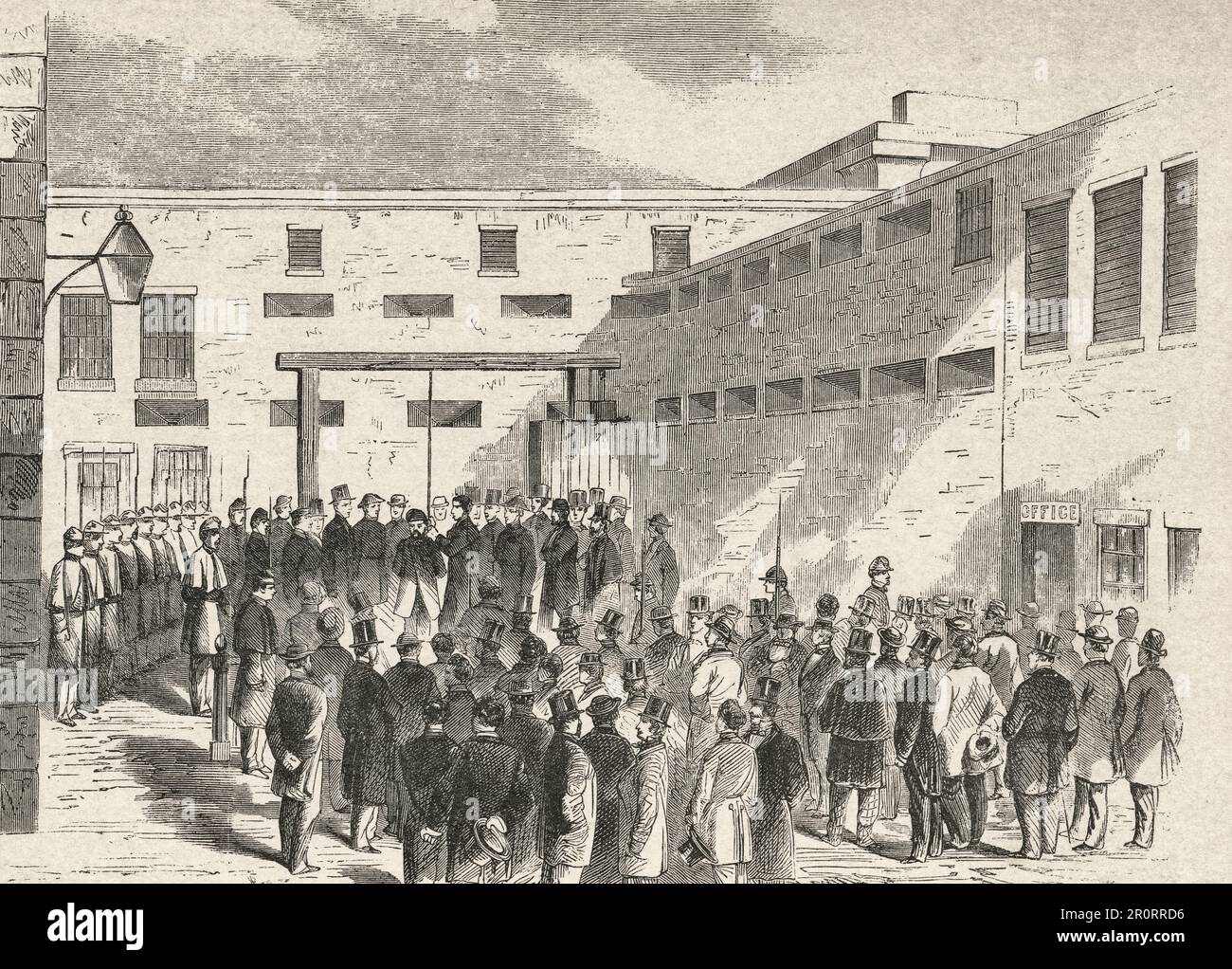 Execution off Nathaniel Gordon the Slave Trader, New York, February 21 ...