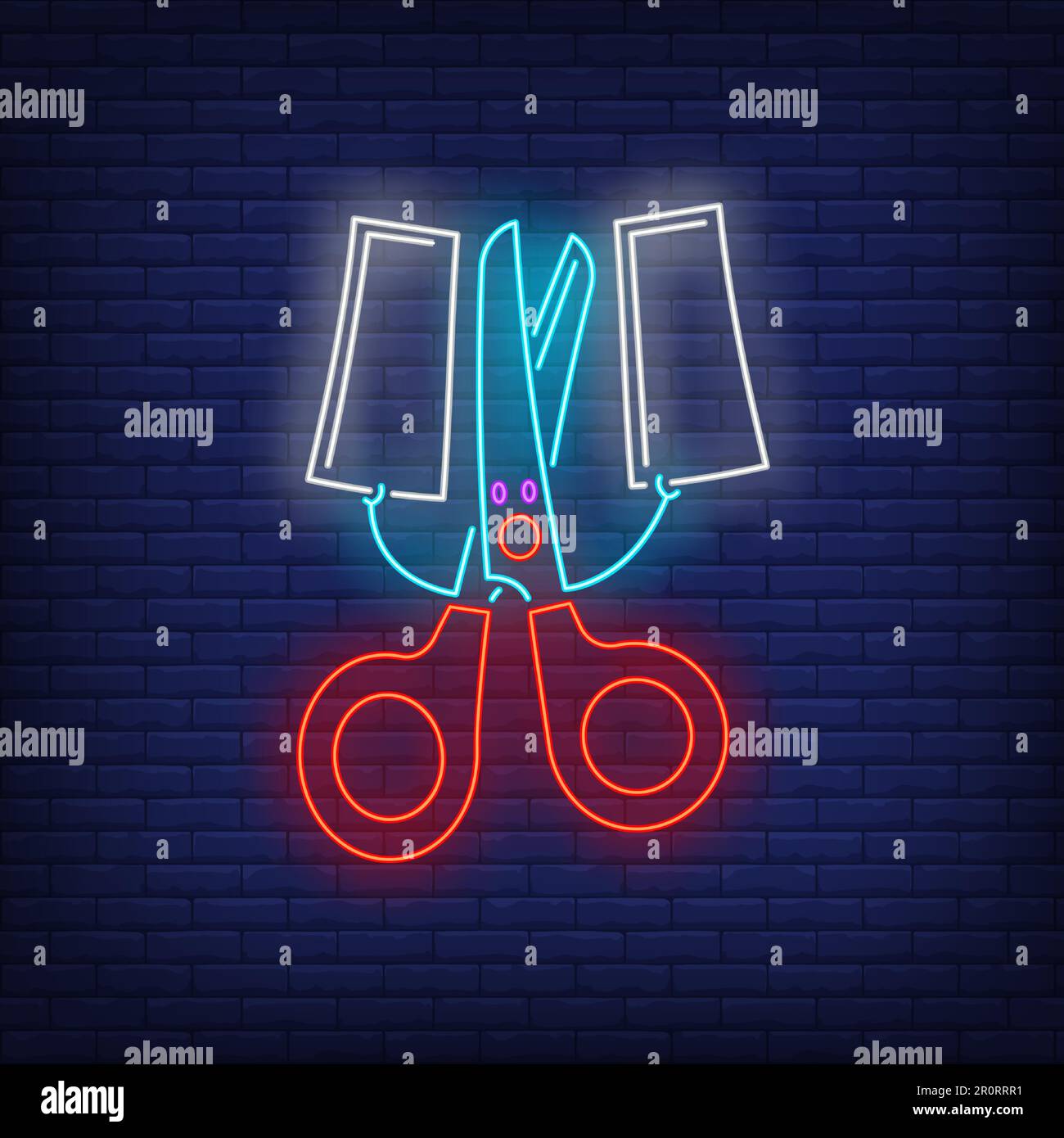 Cartoon scissors hi-res stock photography and images - Alamy