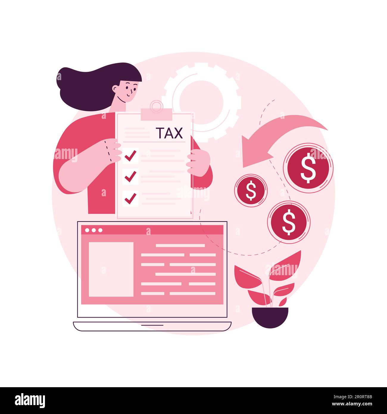 Fill documents Stock Vector Images - Alamy