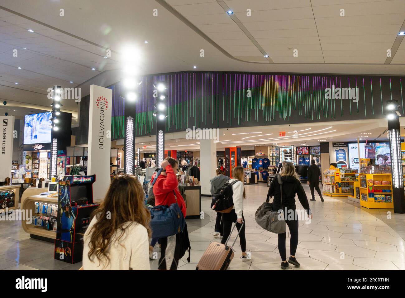 New terminal B at Laguardia Airport in Queens New York City Stock Photo ...