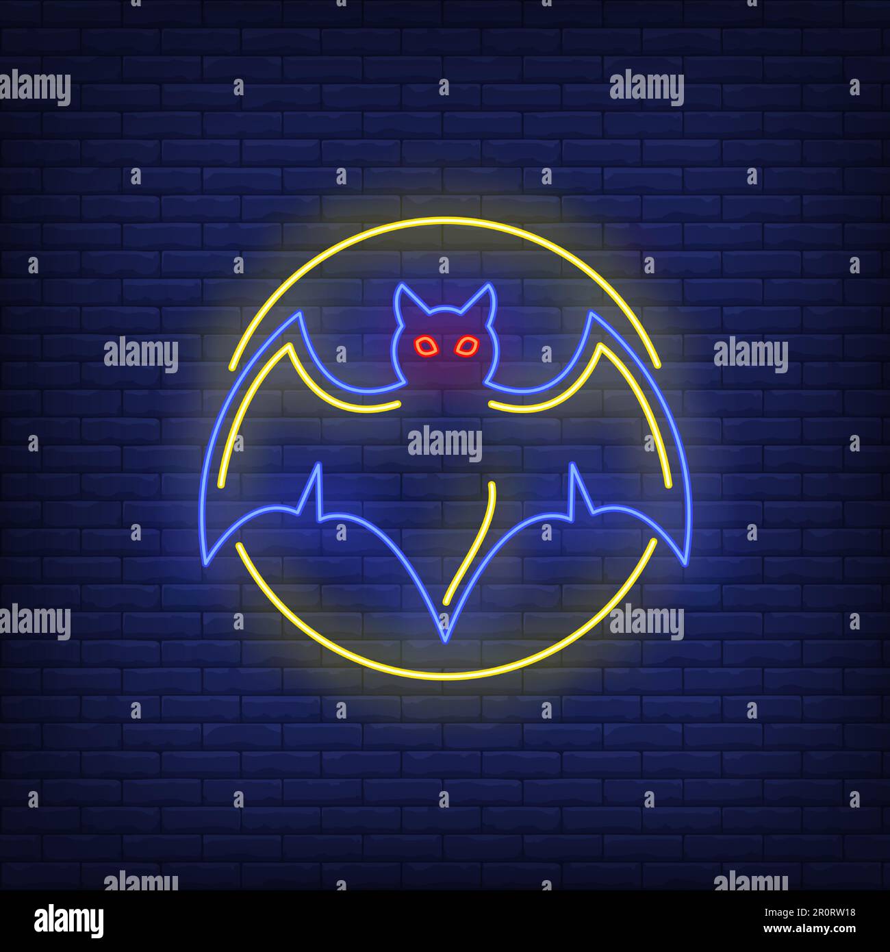 Vampire bat sign hi-res stock photography and images - Alamy