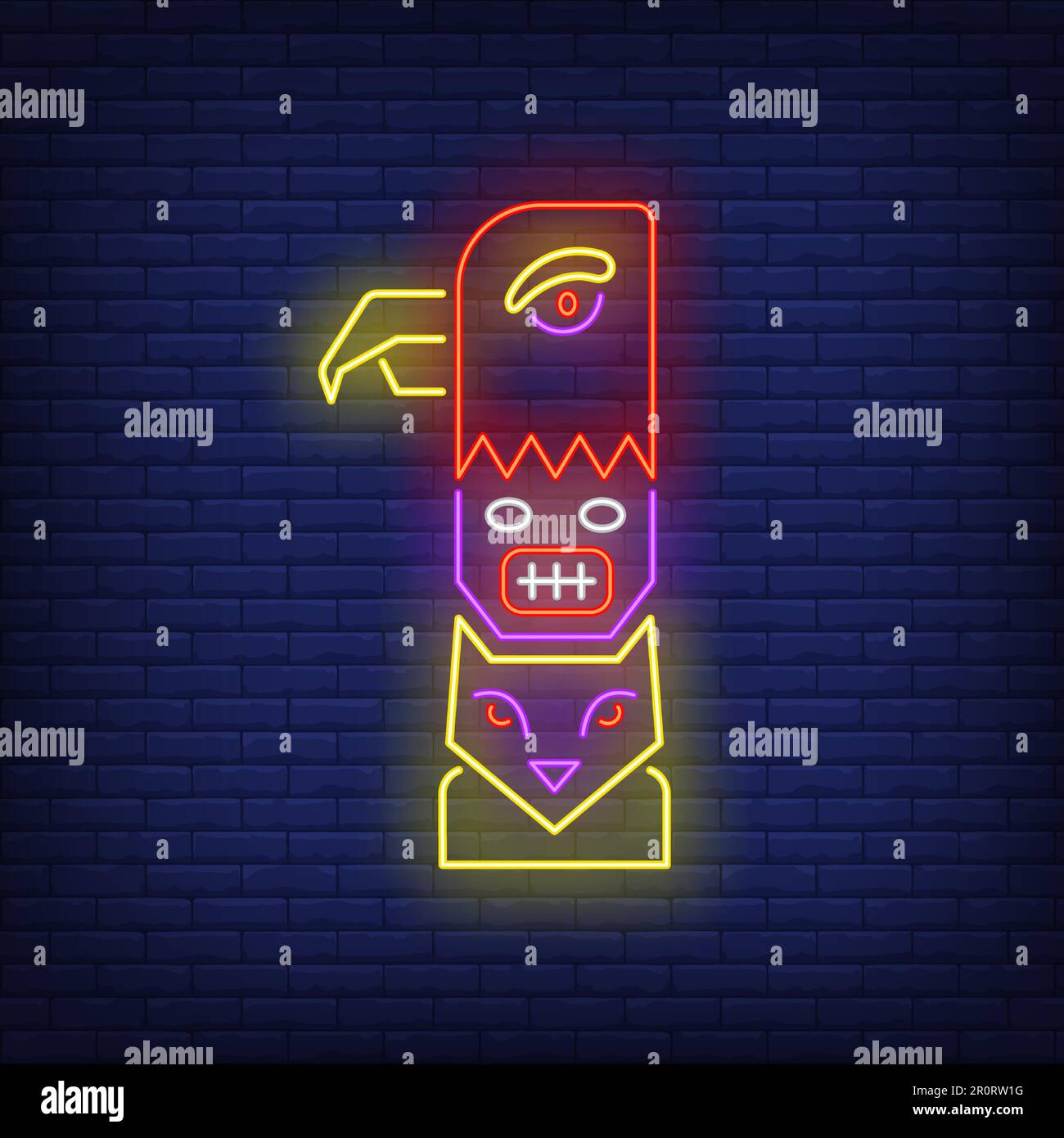 Totem owl hi-res stock photography and images - Alamy