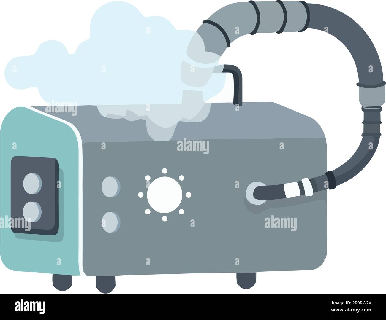 Modern equipment fog machine Stock Vector Image & Art - Alamy